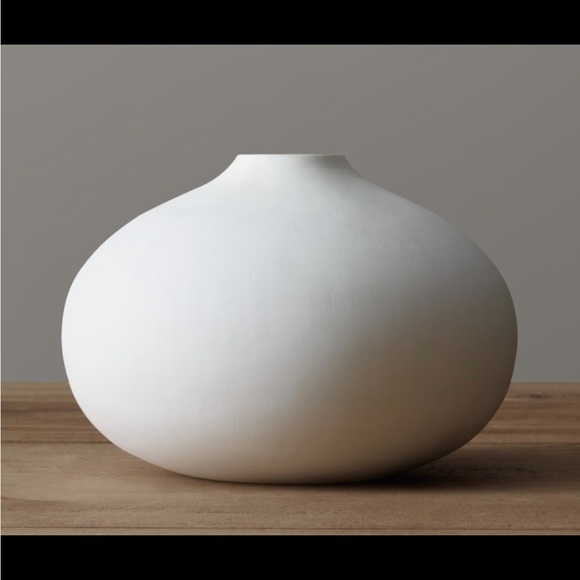 Restoration Hardware | Accents | Restoration Hardware Matte White Glass ...